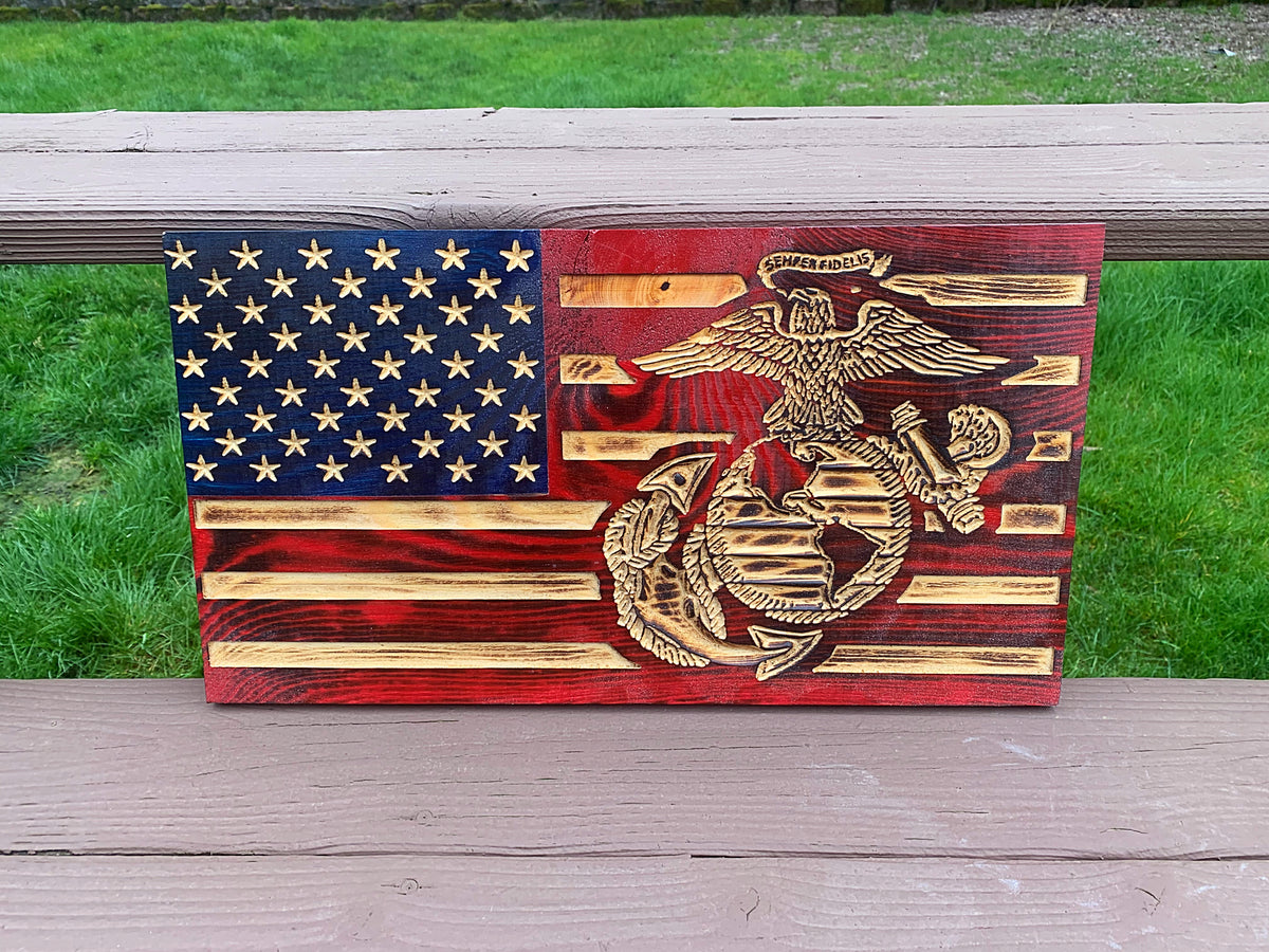 Military Flags – Ditch Boring. Valhalla Wood Forge